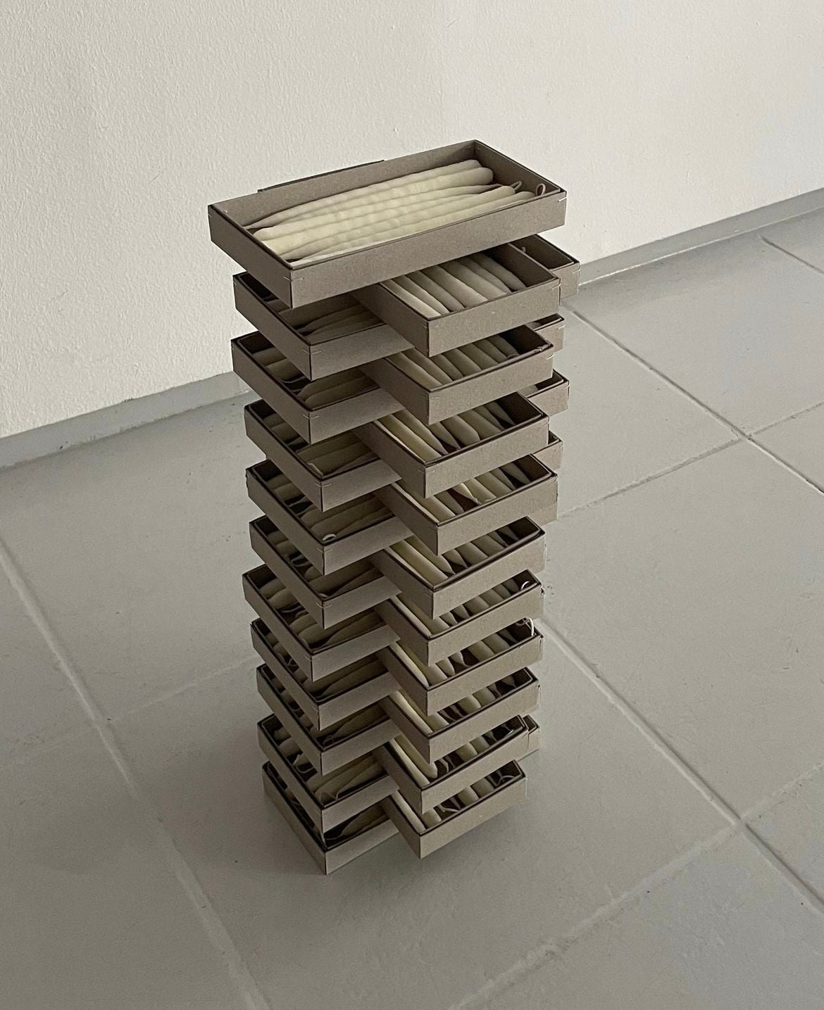 Eight hand dipped candles by Malte van der Meyden – BEYOND STUDIOS