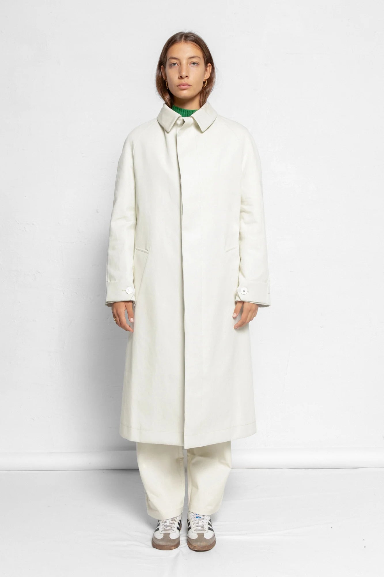 Oversized coat in beige by can pep rey – BEYOND STUDIOS